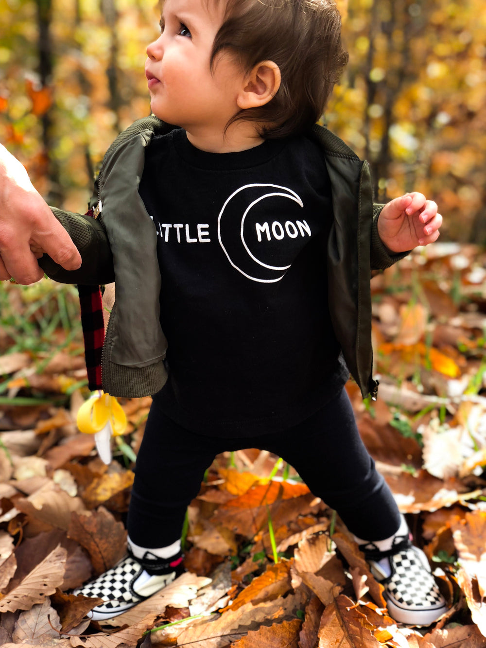 Little Moon - Kids Tee - Black
