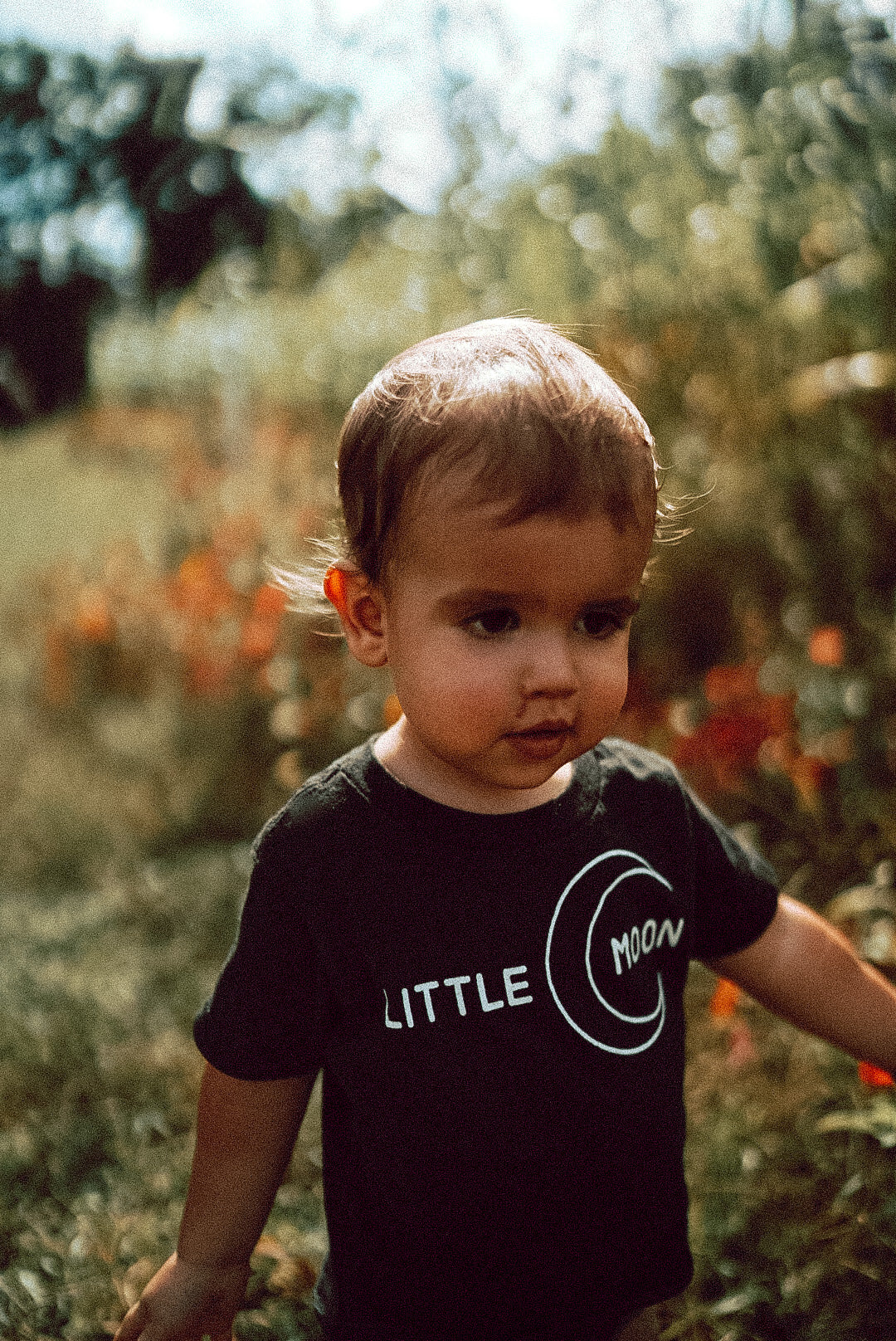 Little Moon - Kids Tee - Black